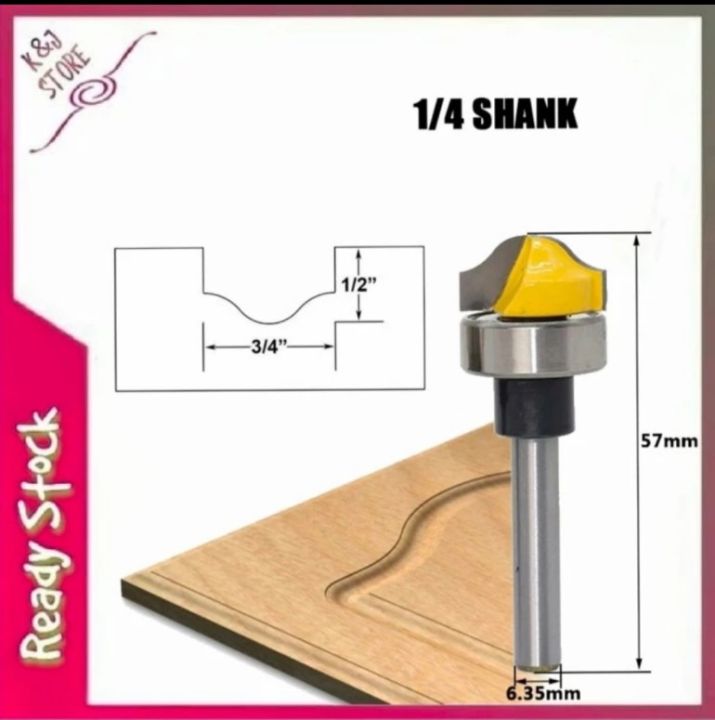 Router Profil Kayu Mata Profil Panel Pintu Ogee Groove Router Bit 1/4 ... Router Profil Kayu Mata Profil Panel Pintu Ogee Groove Router Bit 1/4 ...