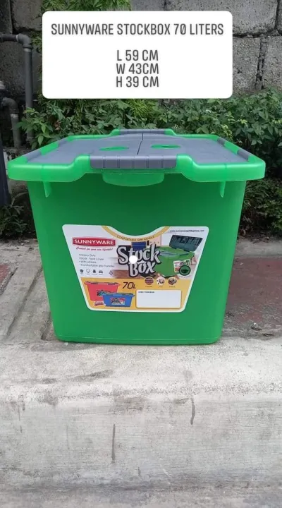 Sunny ware stockbox 70lit | Lazada PH