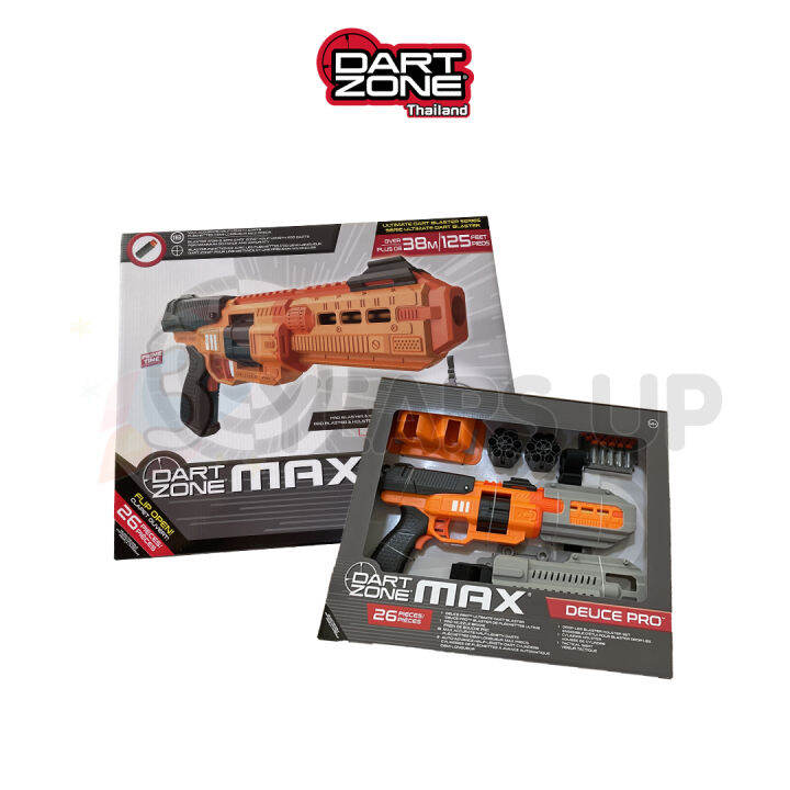 DART ZONE® ปืนของเล่น กระสุนโฟม ดาร์ทโซน แม็กซ์ ดิวซ์ โปร MAX Deuce Pro ...