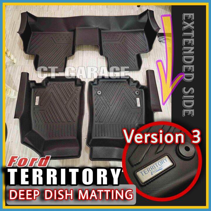 FORD TERRITORY 2020-2022 DEEP DISH MATTING (version 3) | Lazada PH