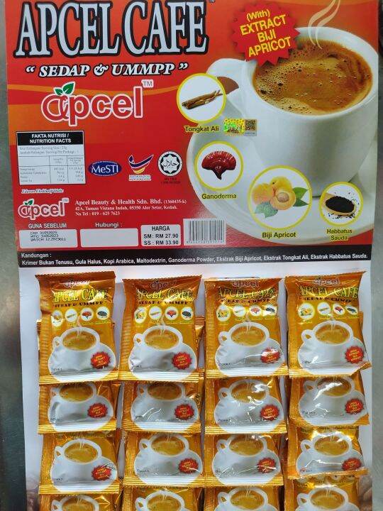 Kopi Pracampuran Apcel Cafe Papan | Lazada