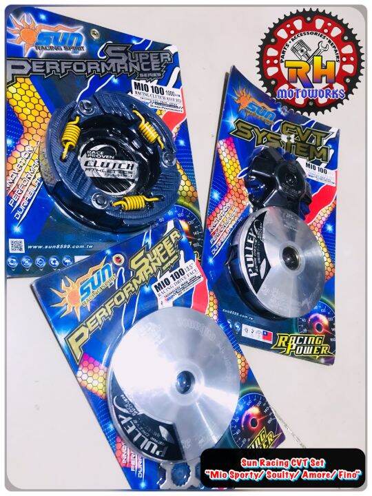 Sun Racing CVT Parts for Mio Sporty/ Soulty/ Amore/ Fino | Lazada PH