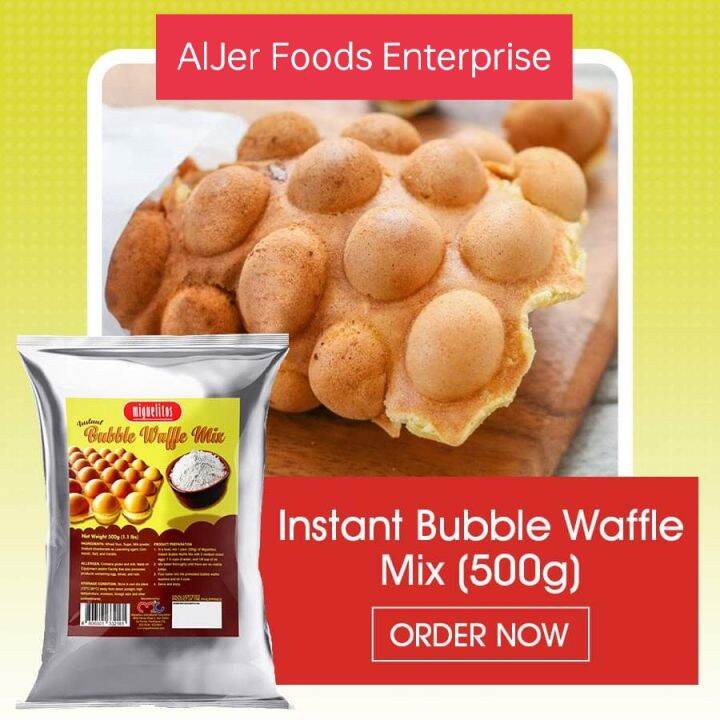 Bubble waffle mix original and chocolate | Lazada PH