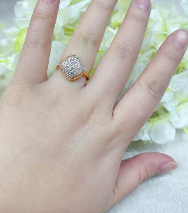 DIAMOND SHAPE RING | Lazada PH