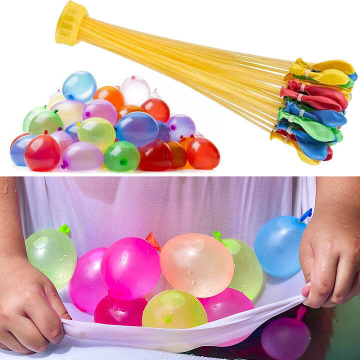 Easy Fill Water Balloons - Bulk Balloon Pack for Water Sports Fun ...