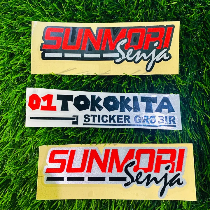 Sticker cutting sunmorisenja stiker cuting SUNMORI SENJA sticker motor ...