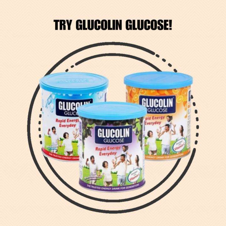 GLUCOLIN GLUCOSE VITAMIN C BLACKCURRANT FLAVOUR 420G (Energy ...
