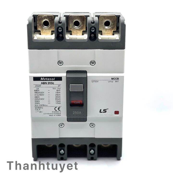 Aptomat 3 Pha LS ABN 150A~400A,MCCB LS Metasol 150A~400A | Lazada.vn
