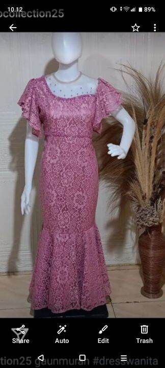 gaun nyanyi gaun simple | Lazada Indonesia