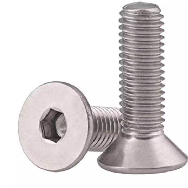 STAINLESS ALLEN FLAT HEAD 8MM WITH NUT 5PCS | Lazada PH