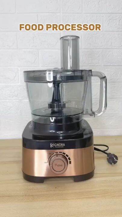 Signora Food Processor Pro dengan Cubic Cutter - Pengolah Makanan Multi ...