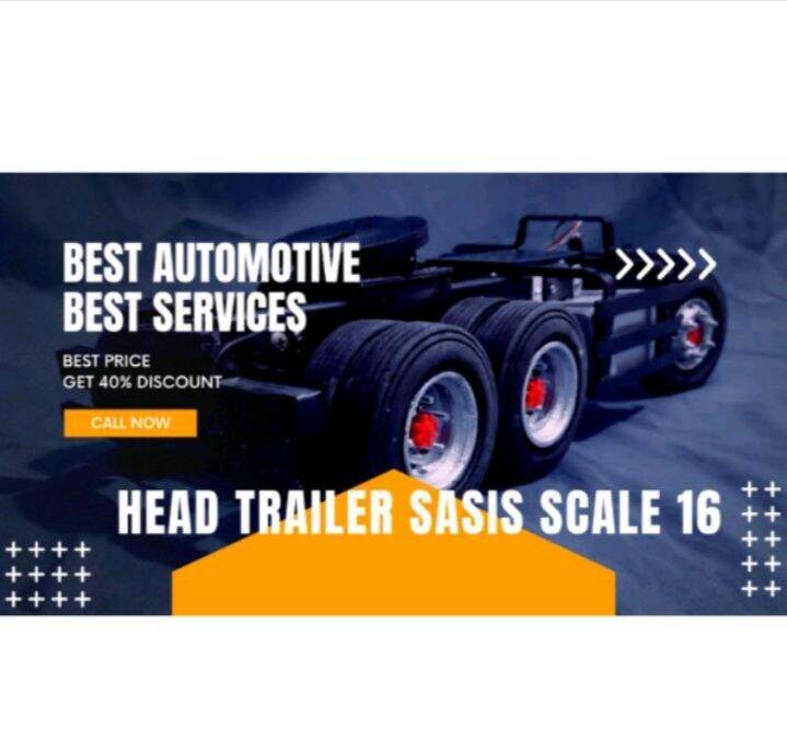 Sasis kit head trailer skala 16 | Lazada Indonesia