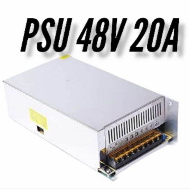 power Supply 48v 20a PSU 48 Volt 20 | Lazada Indonesia