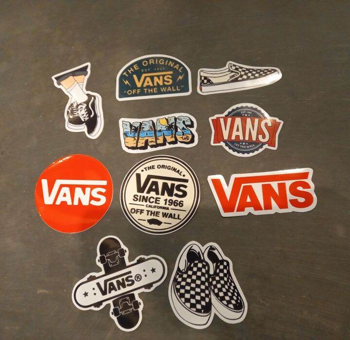 Stiker Vans Stiker brand stiker helm | Lazada Indonesia