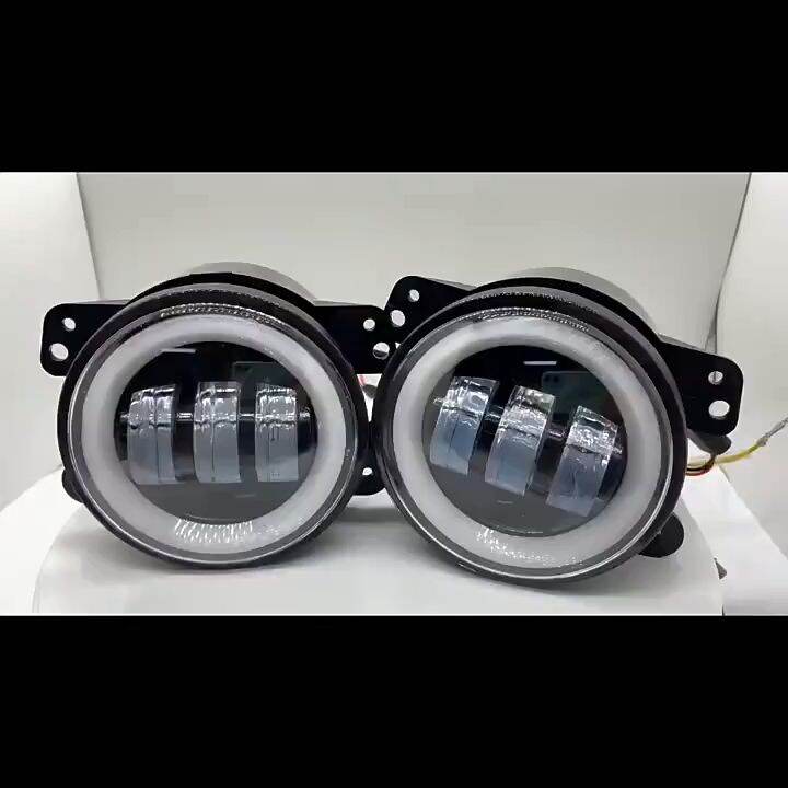 NLpearl 3.5inch 4Inch LED Fog Lights 60W Amber Yellow CREE Led Chips ...