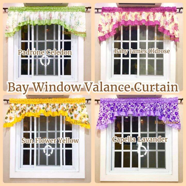 Bay Window Valance Curtain | Lazada PH