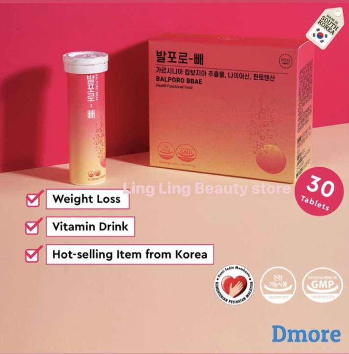 Balporo bbae Original 💯 ready stock Malaysia 1 BOX 30 tablets | Lazada