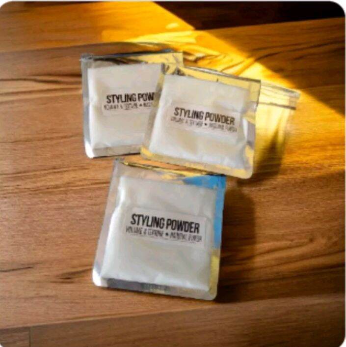 hair powder bubuk bedak Pomade rambut powder sachet | Lazada Indonesia