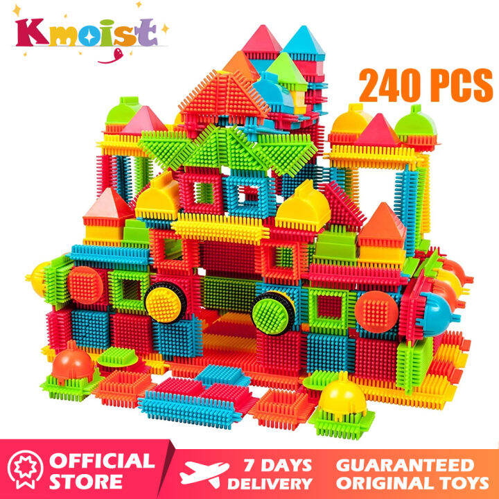 Kmoist ชุดกระเบื้องสร้างสิ่งก่อสร้างอัจฉริยะบล็อกนวัตกรรม,ชุดประกอบกระเบื้องสร้างการเรียนรู้ก้าน ...