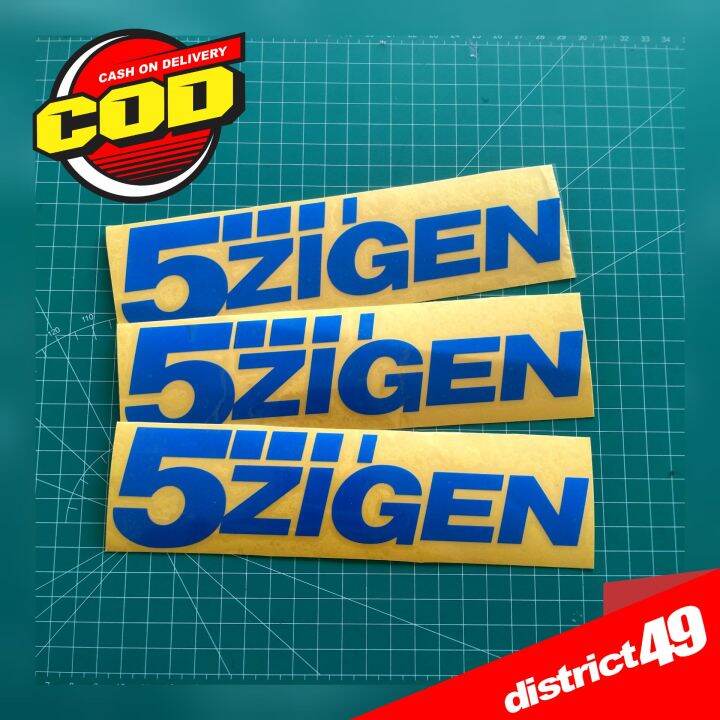 Sticker cutting 5zigen - Cutting sticker 5zigen - Stiker 5zigen ...
