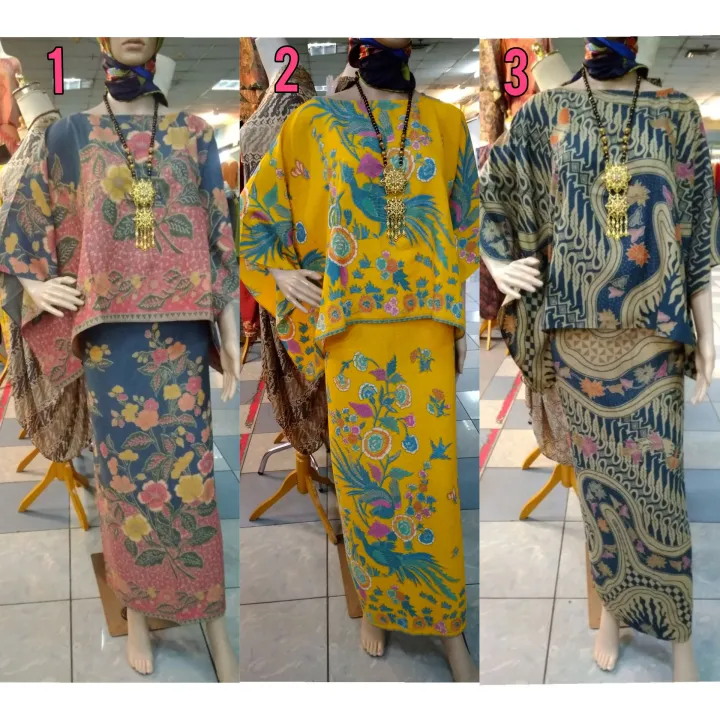 Batik pesta, baju pesta wanita. batik simpel atas bawah sudah jadi ...