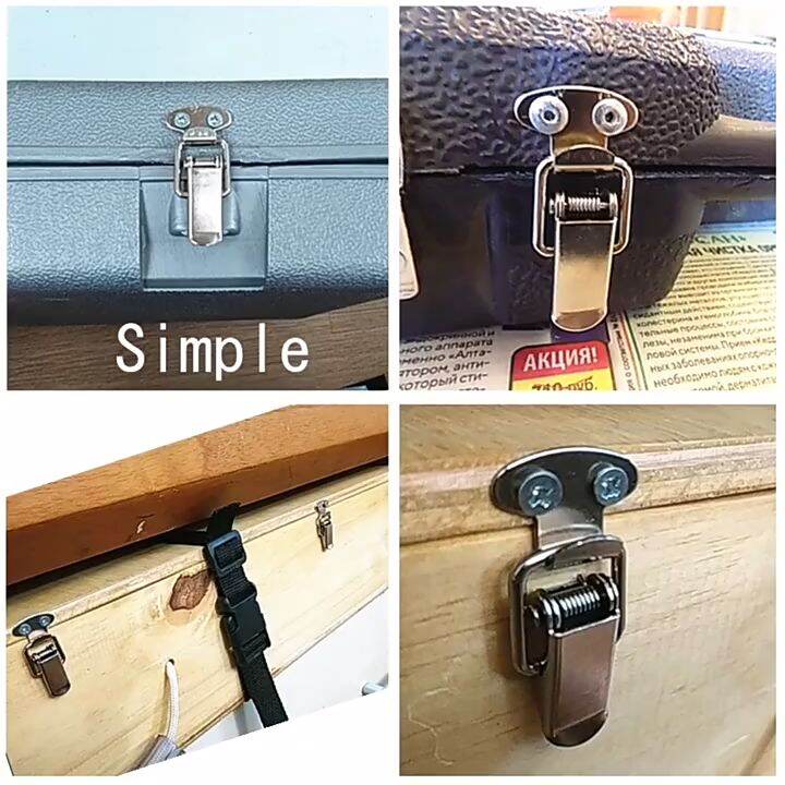 Spring Pintu Kancing Kunci Loaded Toggle Kancingan Kunci Jendela Rumah ...