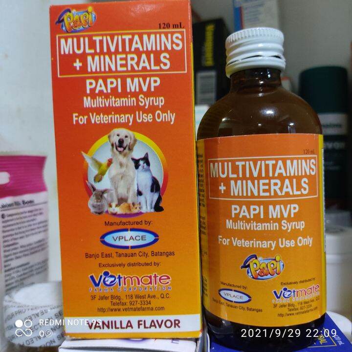 PAPI MVP(120ml) multivitamins and minerals, | Lazada PH