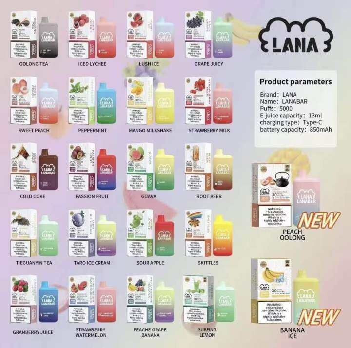 LANA BAR 5000 / LANA BAR 5000 CANDY FLAVOR DISPOSABLE POD /SMART | Lazada