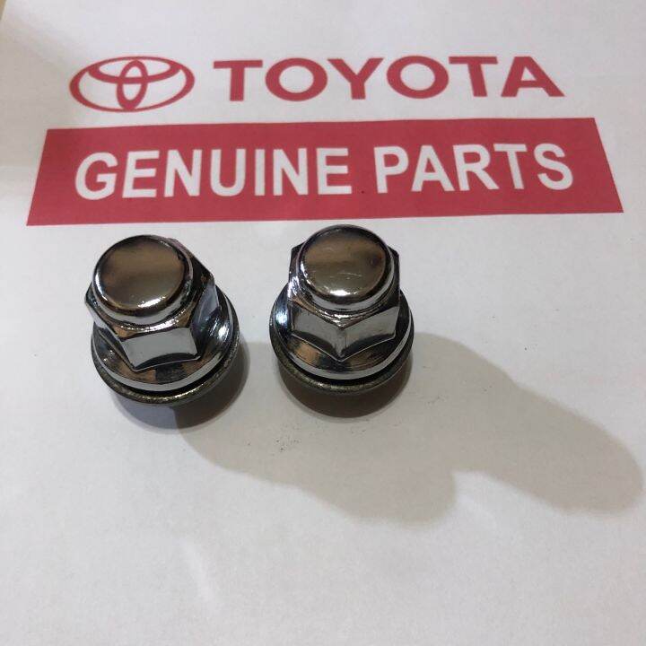 Toyota Vios and Yaris orig stock lugnuts 2pcs | Lazada PH