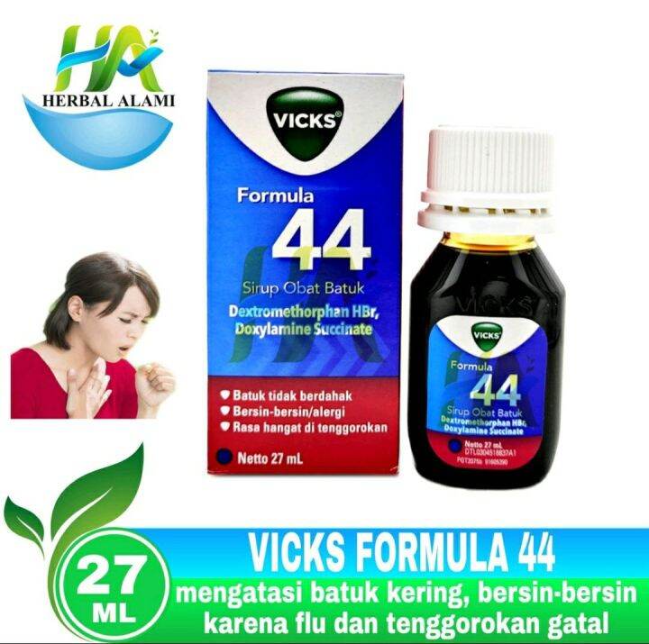 Vicks Formula 44 Dewasa 27ml - Sirup Obat Batuk | Lazada Indonesia