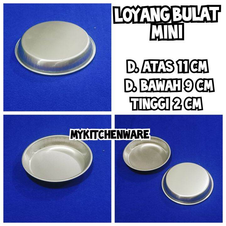 Loyang pie polos pizza mini press tanpa sambungan | Lazada Indonesia