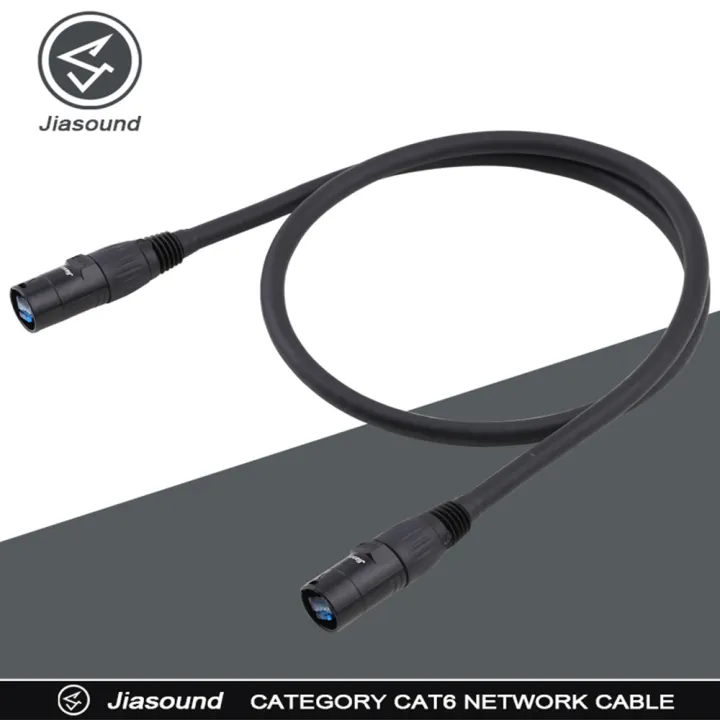 Super six -type shielding network cable LED large screen RJ45 jumper ...