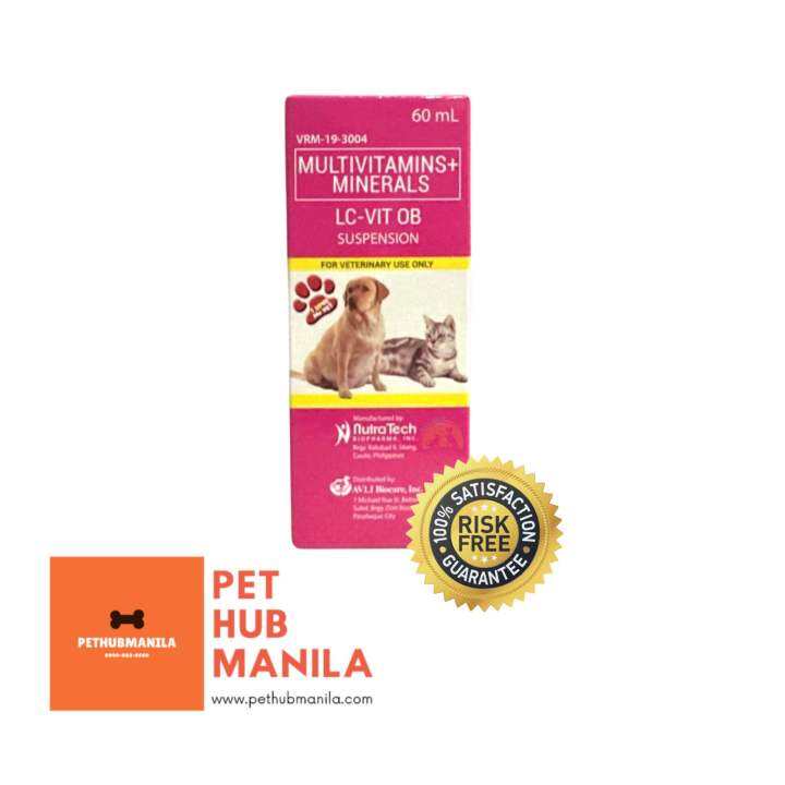 Lc Vit Ob Suspension Multivitamins and Minerals Syrup 60ml | Lazada PH