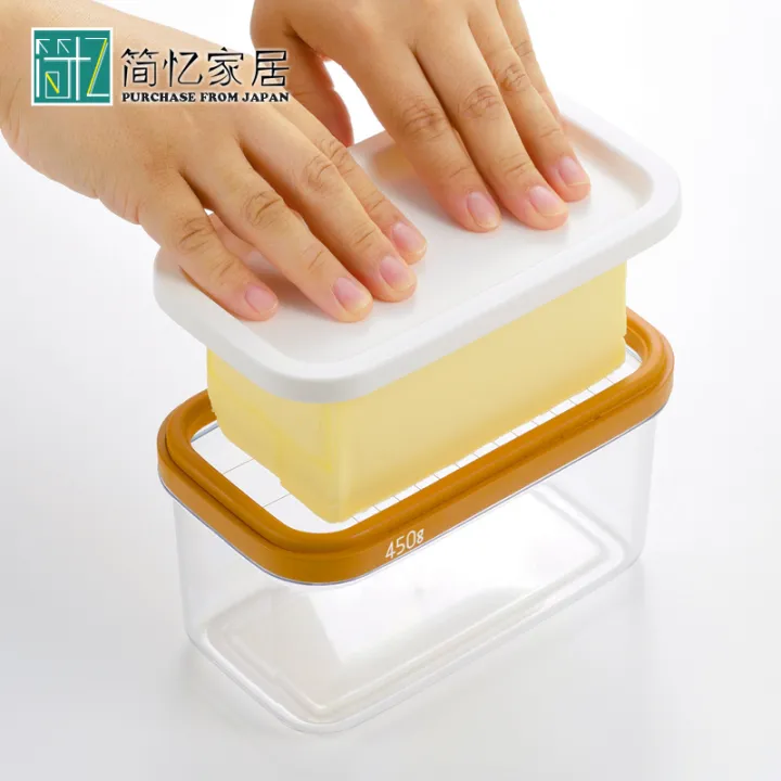 Japanese Imported Butter Box Butter Box Cheese Crisper Cheese Storage ...