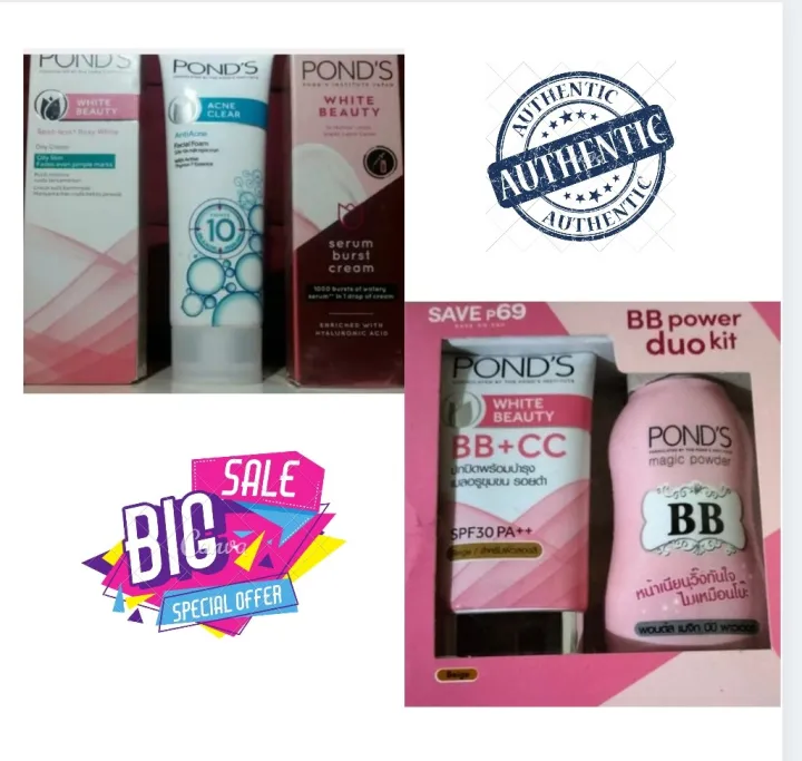 Ponds (authentic and limited promo kit) | Lazada PH