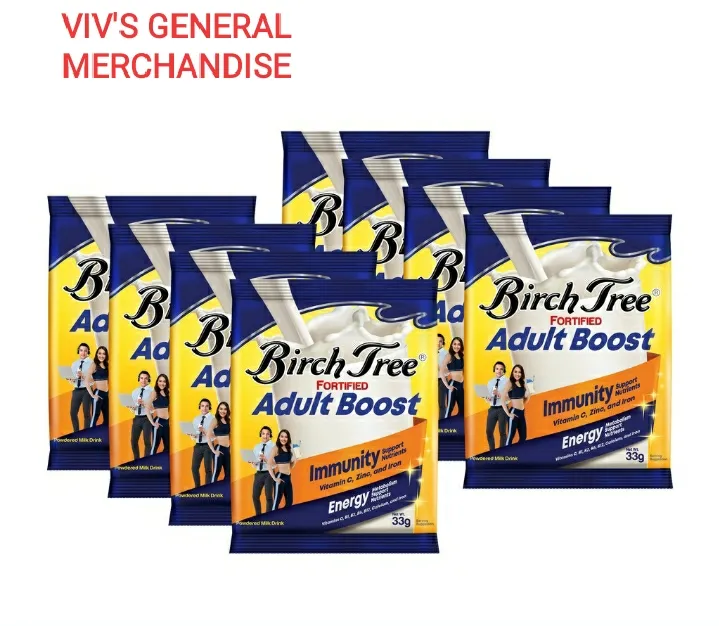 Birch Tree Fortified Adult Boost ( 33g x 8s ) | Lazada PH