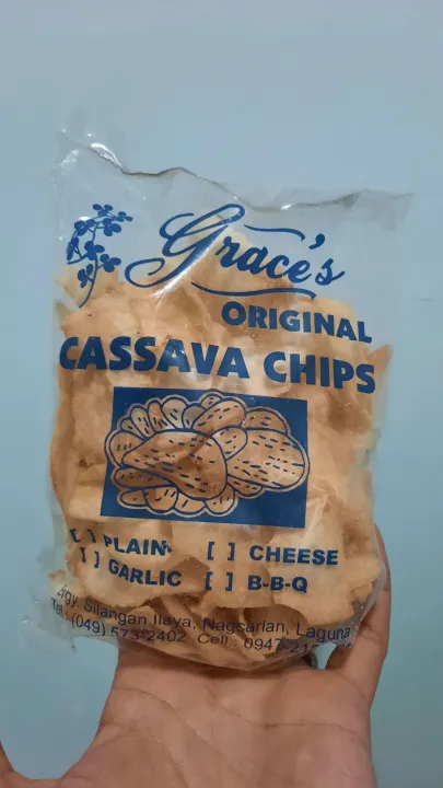 Graces Cassava Chips Garlic Lazada Ph