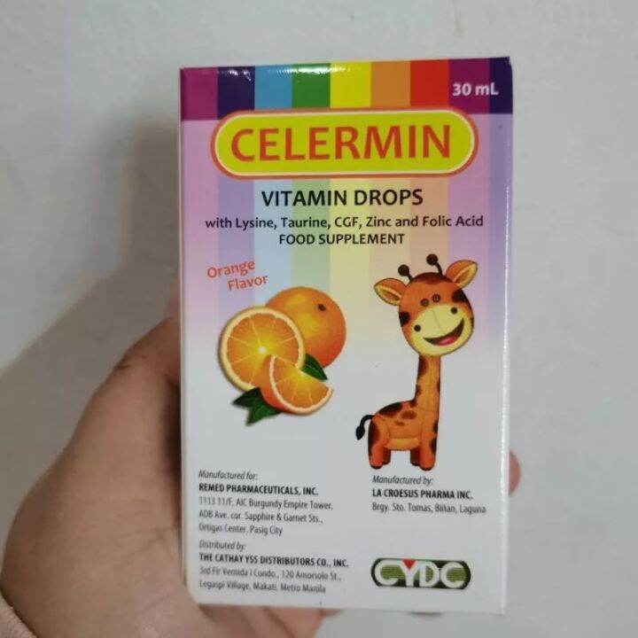 CELERMIN DROPS | Lazada PH