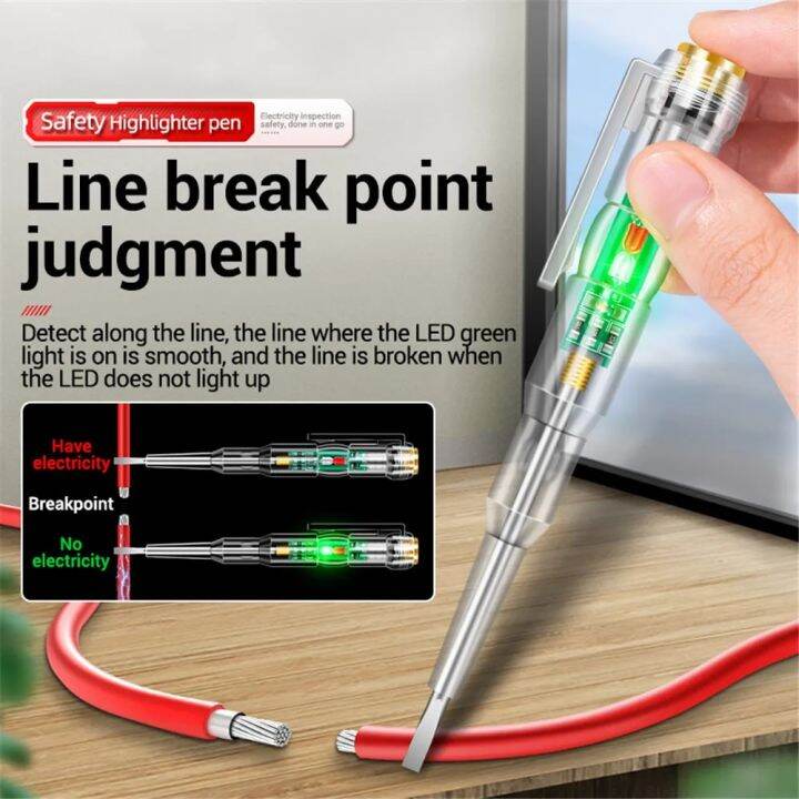 Intelligent Voltage Tester Pen AC Non-contact Induction Test Pencil ...