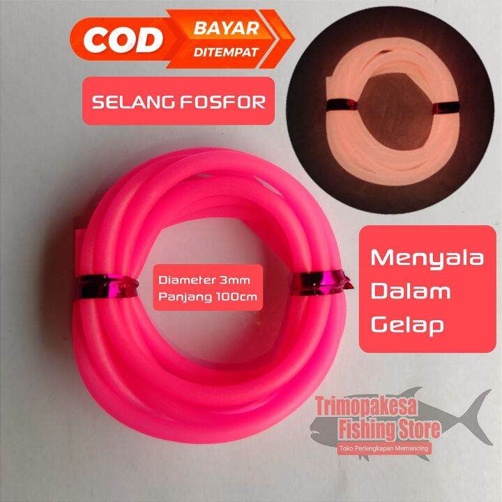 Selang Fosfor Pink Menyala Orange Untuk Memancing | Lazada Indonesia