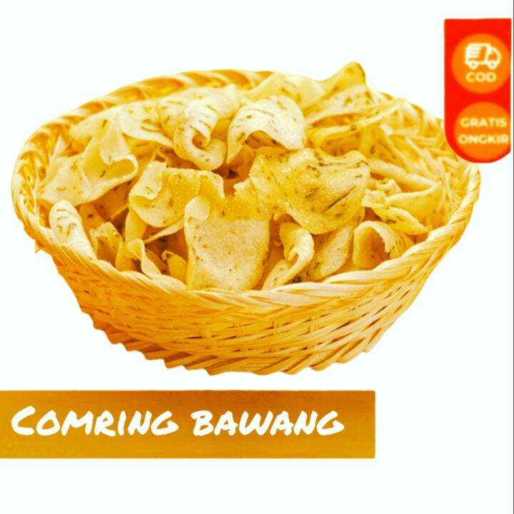 Comring Daun Bawang Renyah Dan Gurih Murah 250grm | Lazada Indonesia