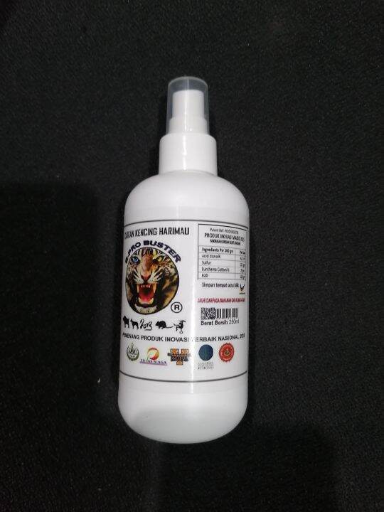 Spray Kencing Harimau 250ml untuk menghalau musang cicak tupai tikus ...