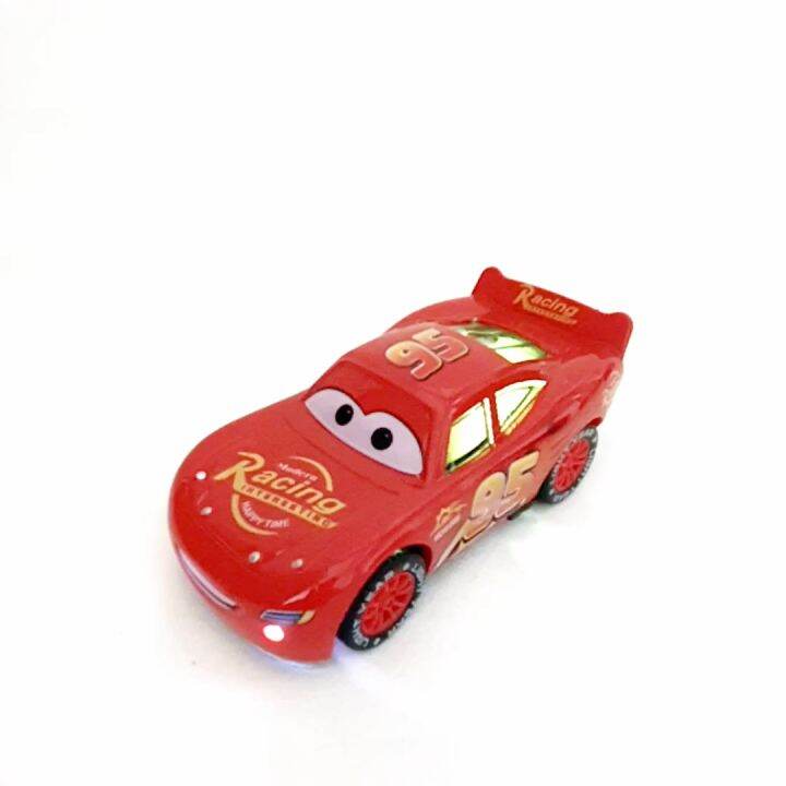 CARS 3 McQUEEN ACTION FIGURE LIGHT AND SOUND SUPER CAR COLLECTION KIDS ...