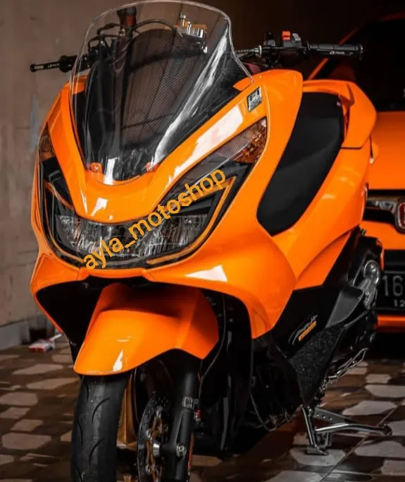winshield honda pcx CBU thailand led tanpa lobang,visor pcx CBU kaca ...