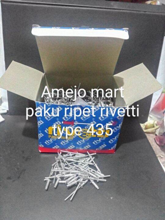 PAKU RIVET RIVETTI TYPE 435 isi 50 pcs | Lazada Indonesia
