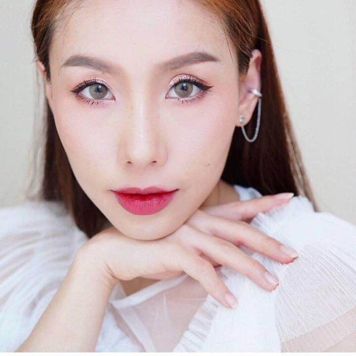 คอนแทคเลนส์ รุ่น Moonlight Brown Dreamcolor1 **สายตาสั้นและแฟชั่น ...