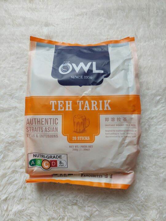 Owl Teh Tarik Instant Foamy Tea Mix | Lazada PH