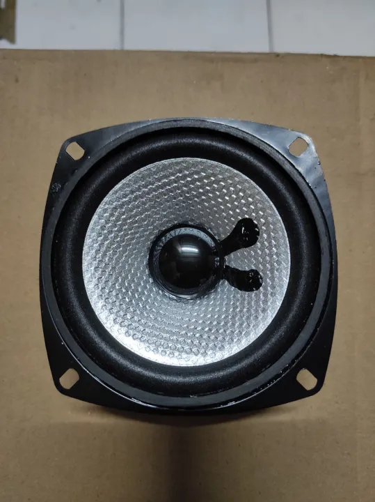 spiker speaker woofer 4in 4" 4inchi silver | Lazada Indonesia