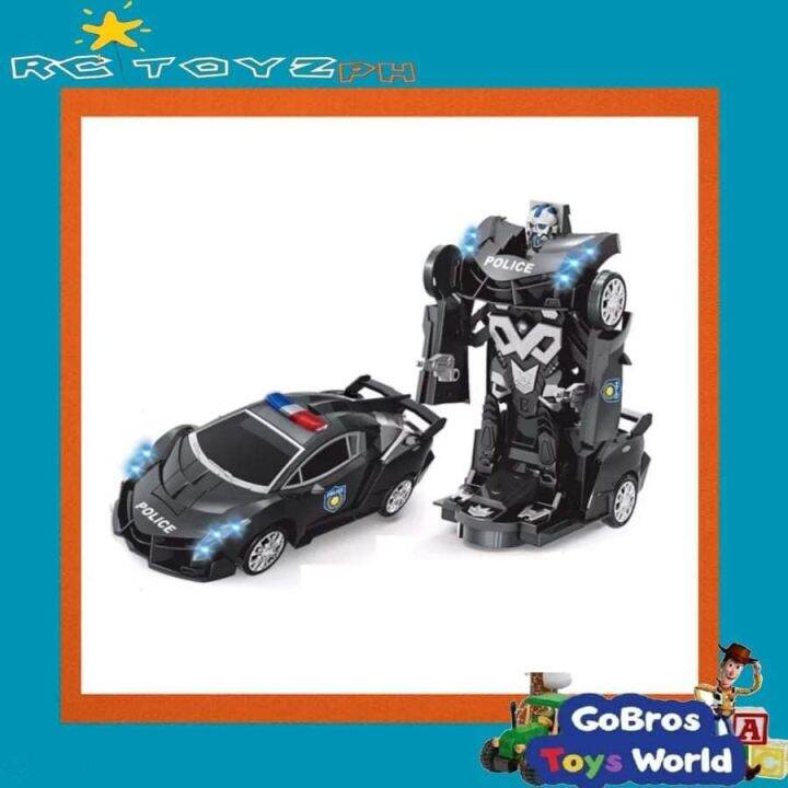 POLICE CAR ROBOT DEFORMATION | Lazada PH
