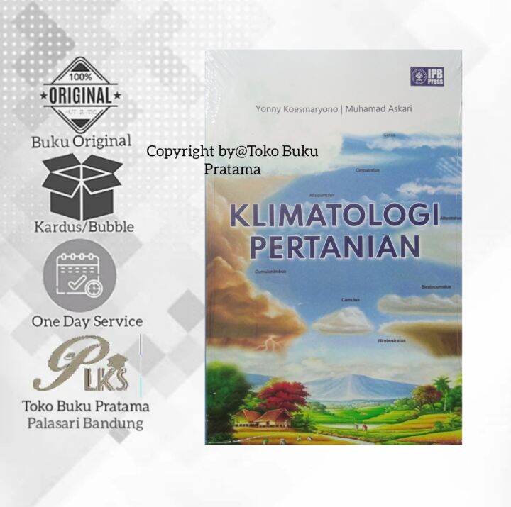 Buku Klimatologi Pertanian - ORI | Lazada Indonesia